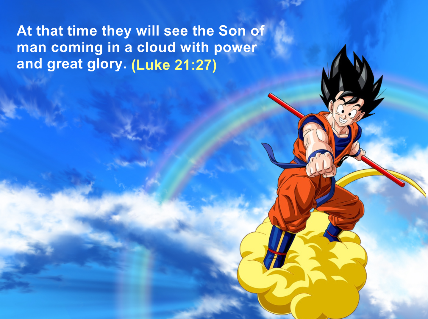 Evangelical Gokuism: Born Again