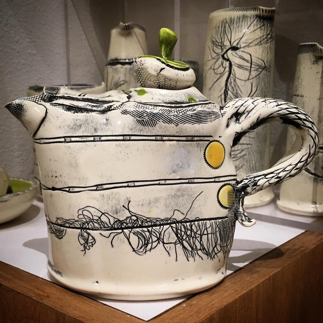 Touchstone Gallery: Teapot by Barb Campbell