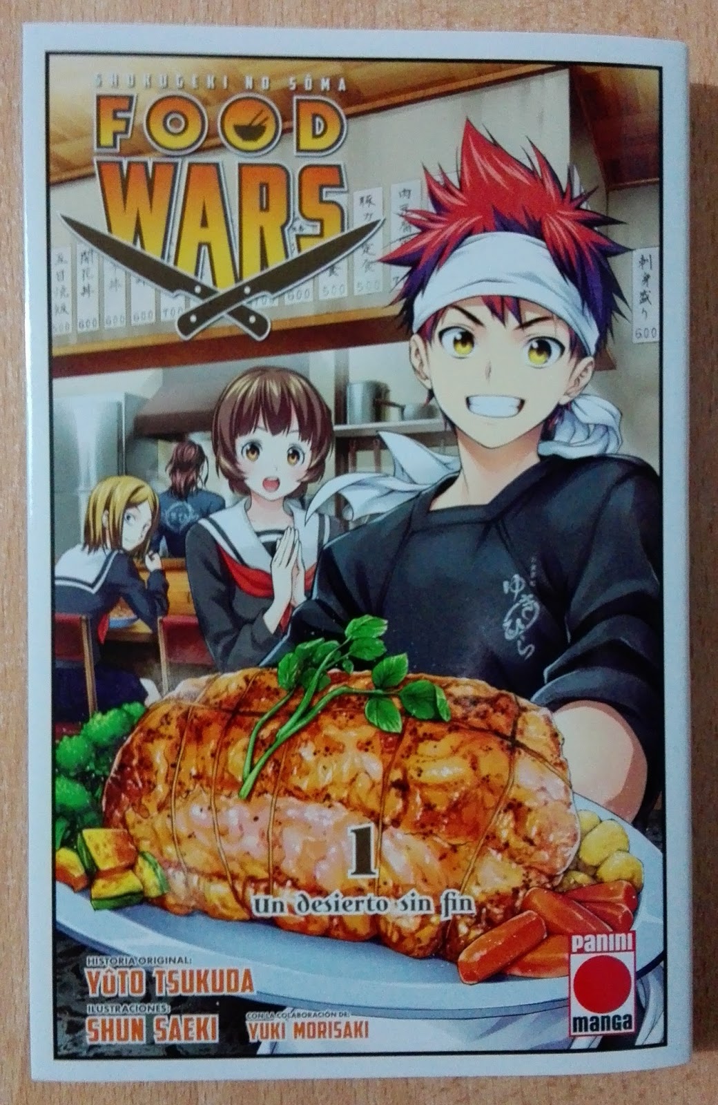 Pluma Negra: [Reseña] Shokugeki no Soma (Food Wars) [Manga]