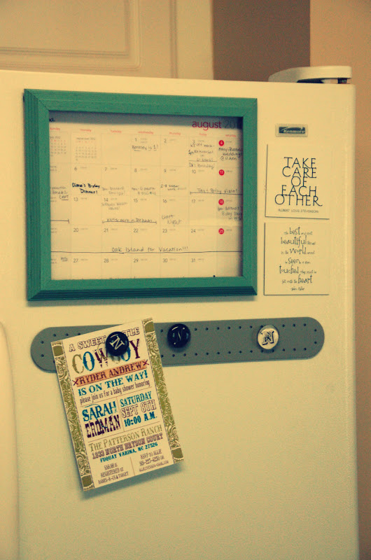 Thrifty Finds and Redesigns: DIY Fridge Frames