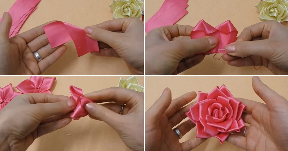 COMO FAZER UMA ROSA EM MINUTOS - Mais Você Gshow