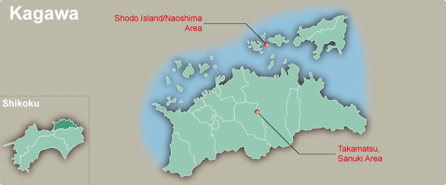 Kagawa Japan Map: Que Voir À Kagawa – VYJSBI