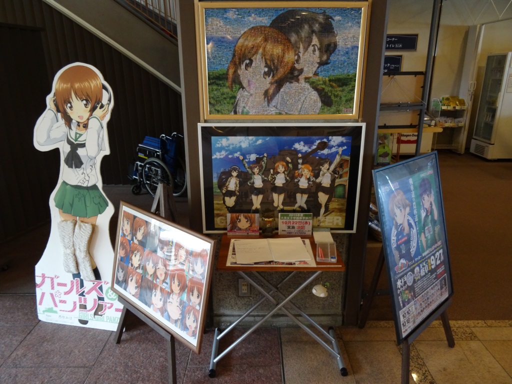 MikeHattsu Anime Journeys: Girls und Panzer - Hotel