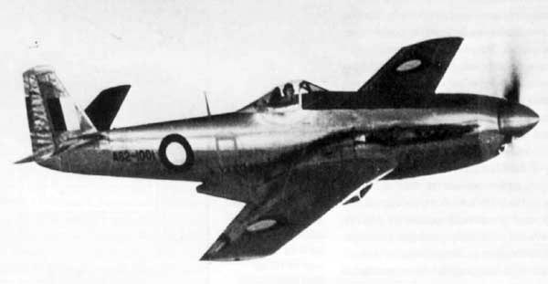 FDRA - Fuerza Aérea: Prototipo: CAC CA-15 Kangaroo (Australia)