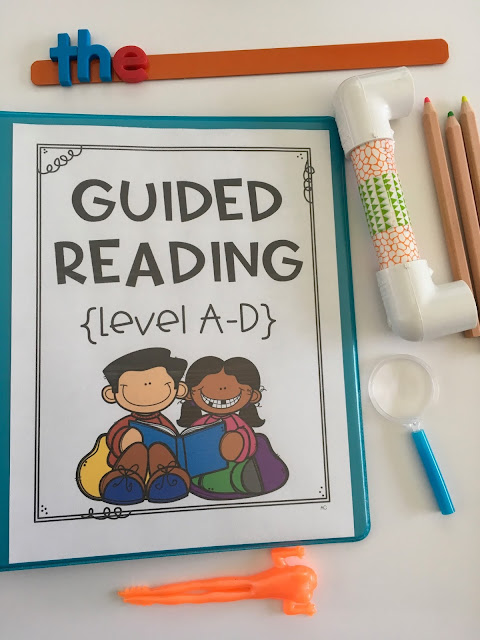 Guided Reading Binder Covers Freebies! - Literacy with Aylin Claahsen