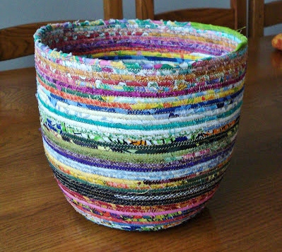 Angie Quilts: Coiled Fabric Pots