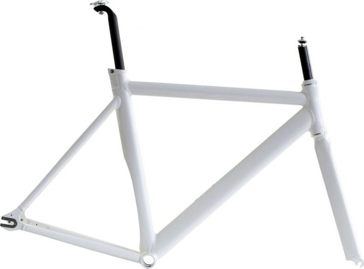 Heyyo-Shoppe: Track Fixie Road Bike Frame with Fork