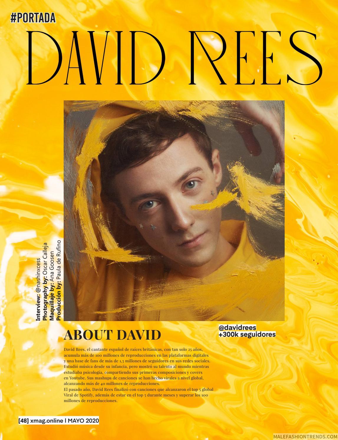 David Rees para XMAG Magazine en fotos de Óscar Calleja