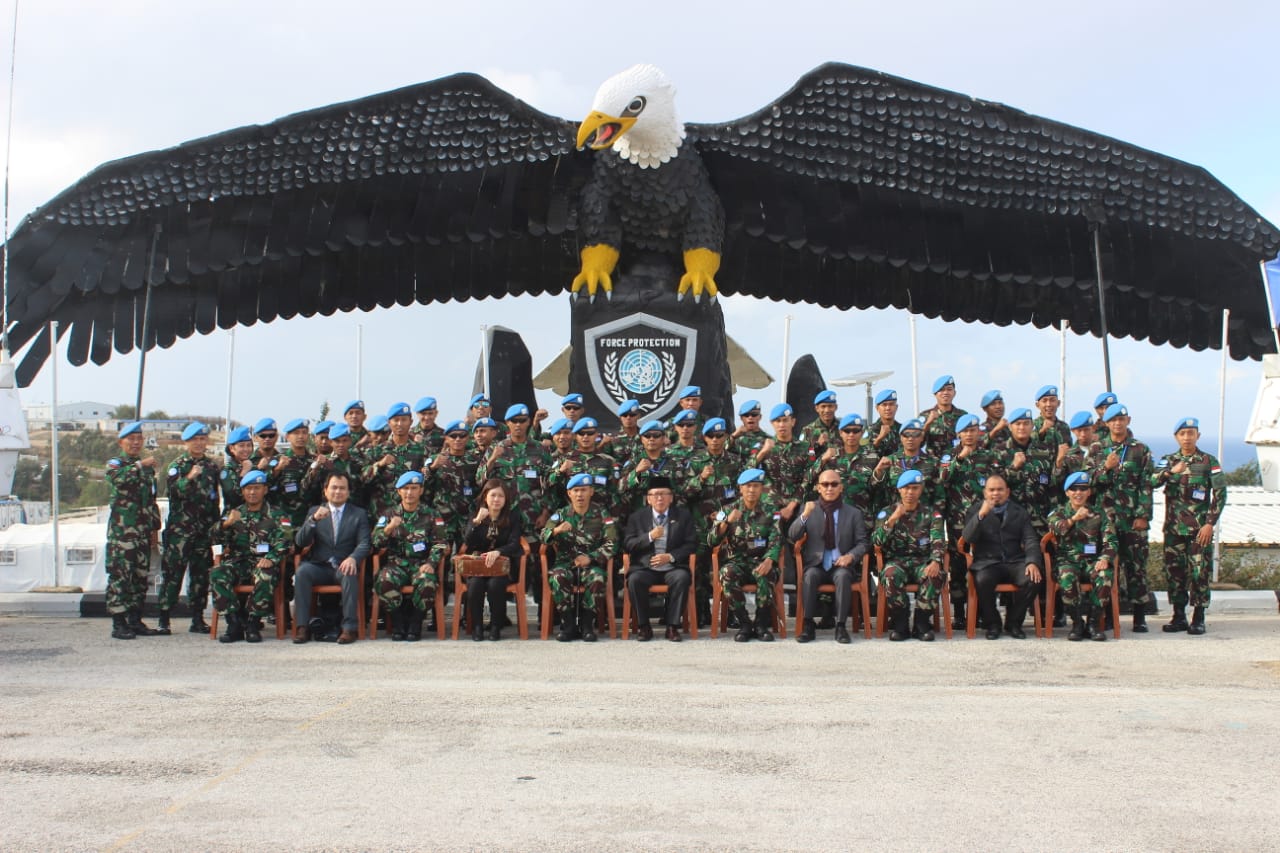 Kontingen Garuda UNIFIL 2019 Terima Kunjungan Dubes LBBP RI untuk ...