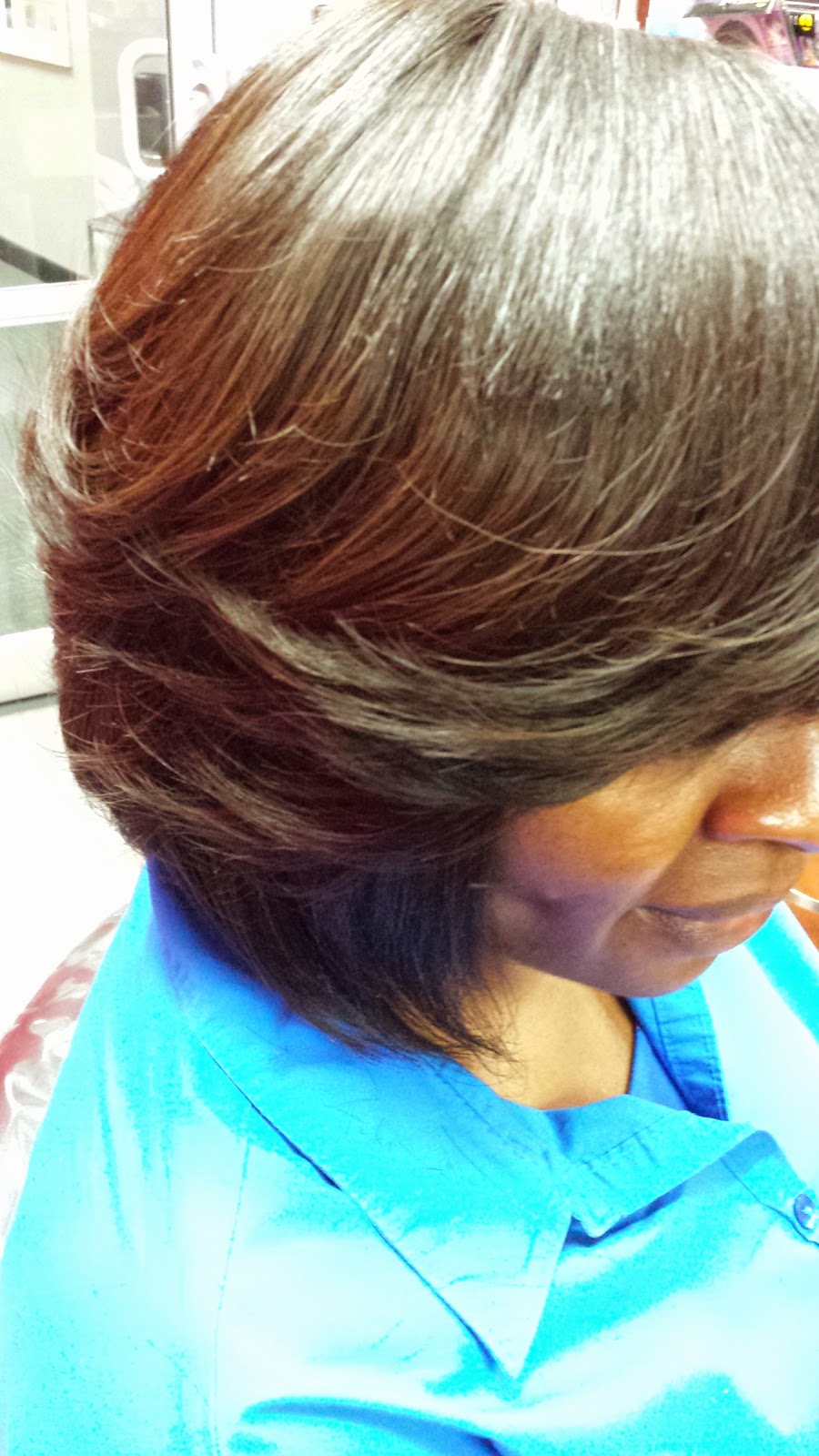 Full Sew-In With Minimal Hair Left Out | LaToya Jones