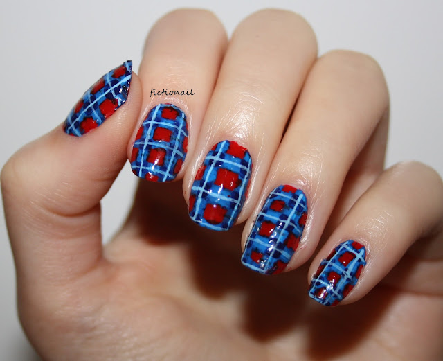 Tartan/Plaid Nails