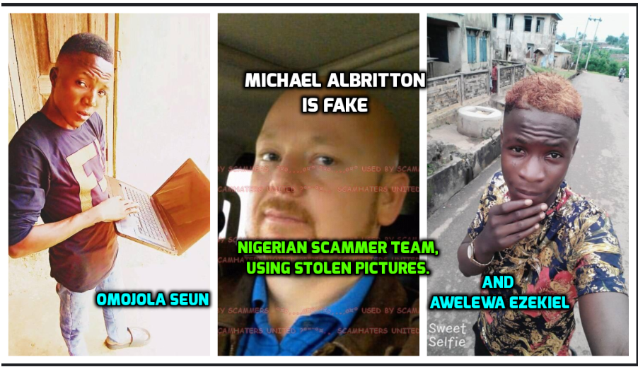 ScamHaters United .. Visit us also on Facebook and Instagram : MICHAEL ...