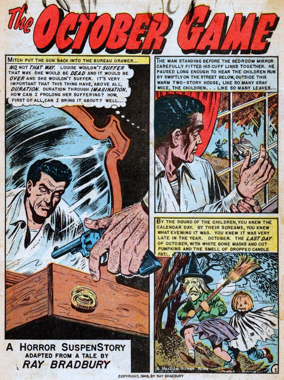 Appendage: Reed Crandall and Ray Bradbury - The October Game