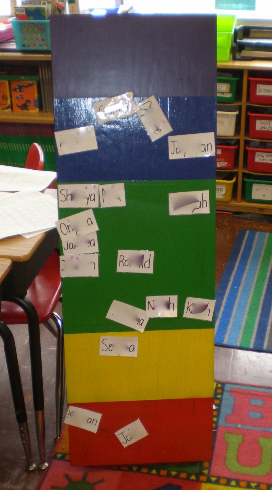 Mrs. Zopp's Class: The Color Chart