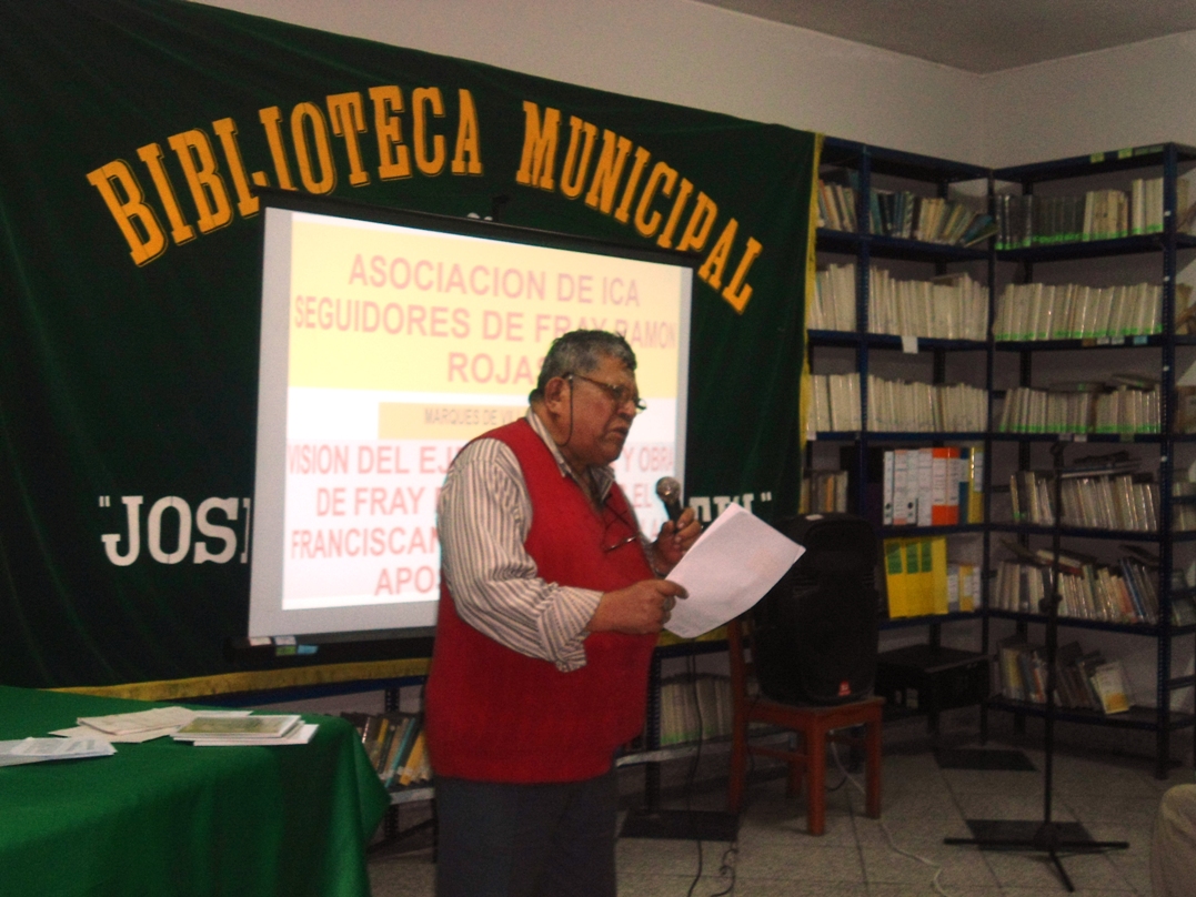 ICArte: Conferencia "VIDA Y OBRA DE FRAY RAMÓN ROJAS" de JUAN EDUARDO ...