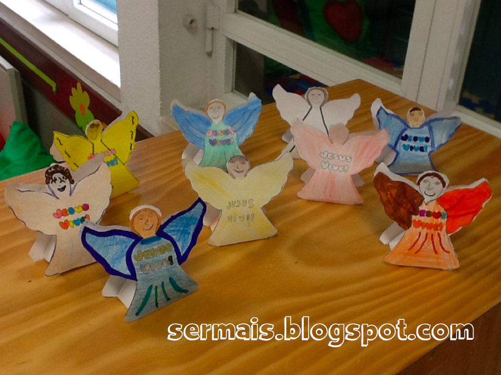 Ser Mais!: Anjos de papel