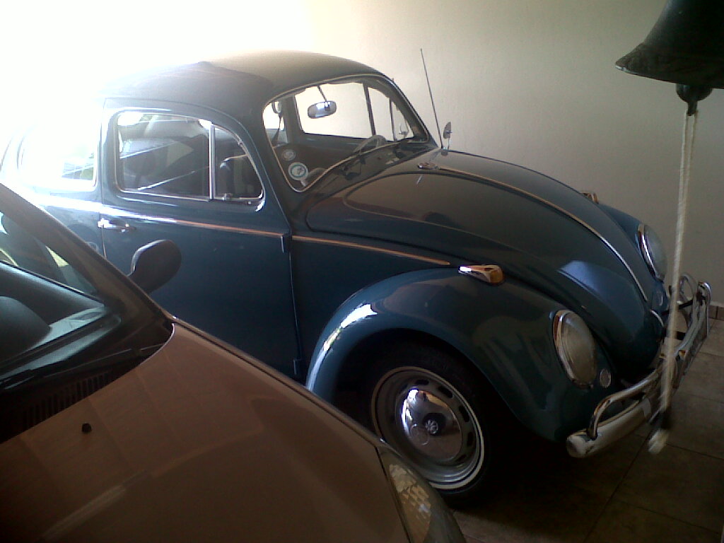 FUSCA AZUL REAL 1968: FUSCA AZUL REAL ANO 1968