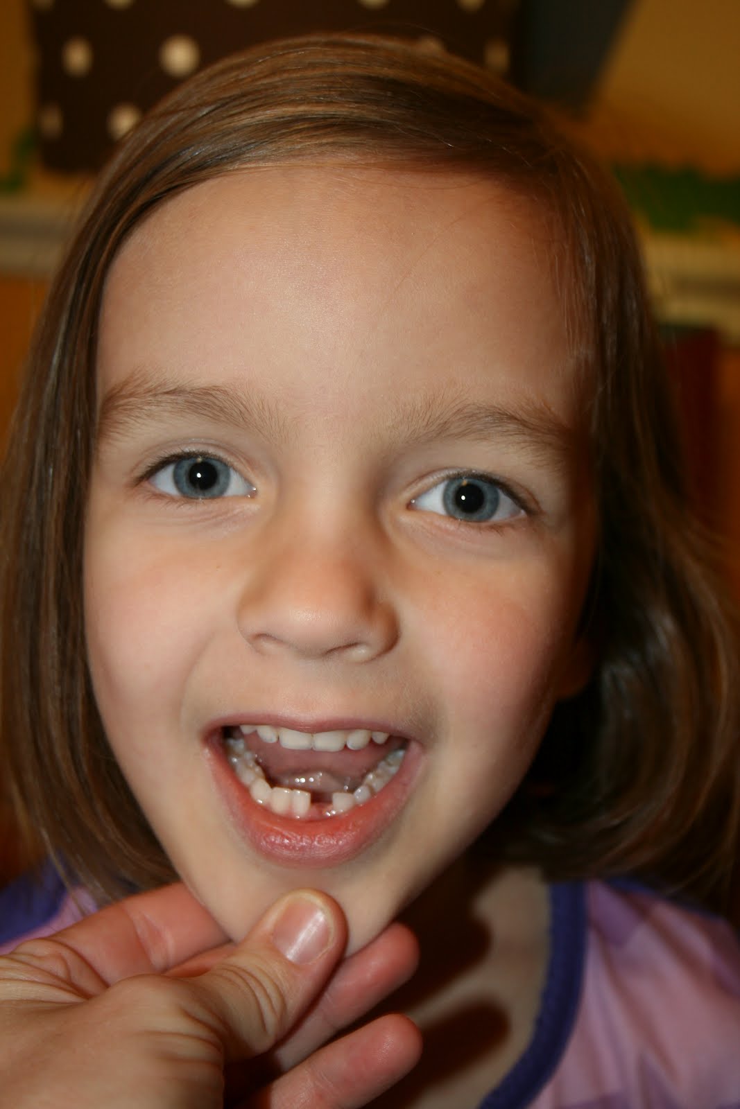 A Man and Three Little Ladies: The Tooth Fairy visits the Kaiser house!