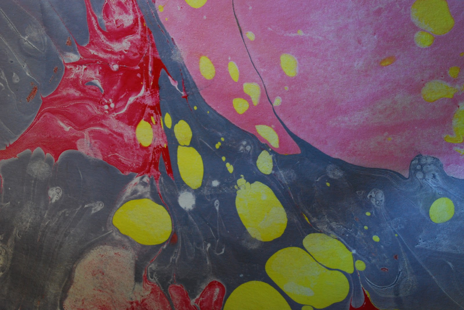 Art With Aubrey: Paper Marbleizing