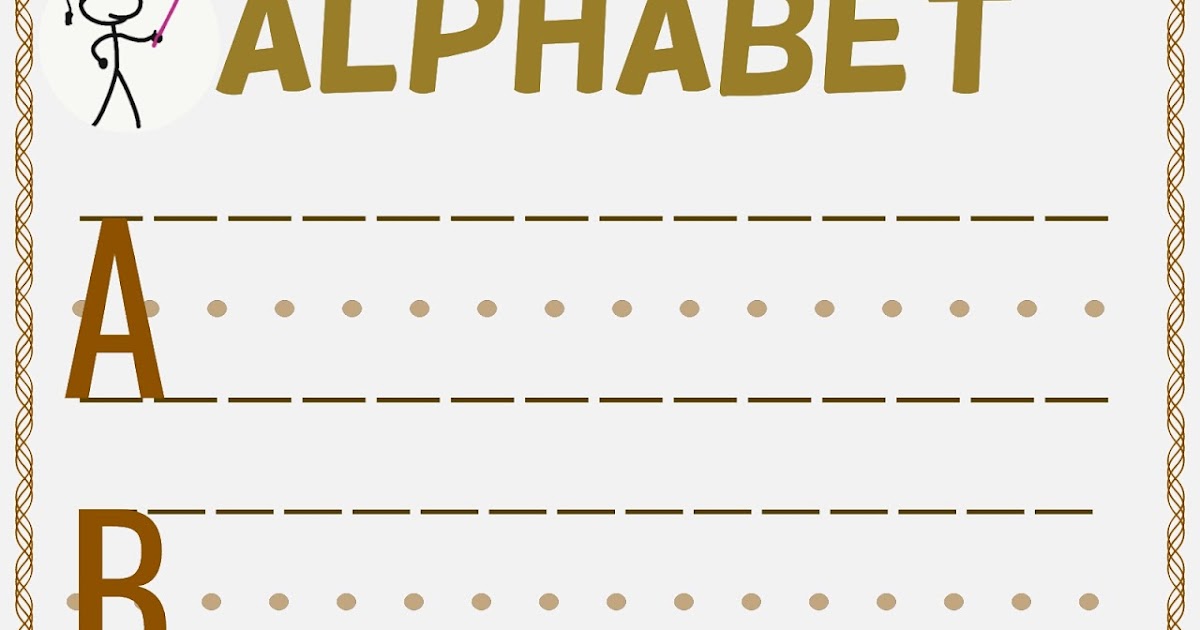 Learning Zone Languages: English Alphabet Writing Practice