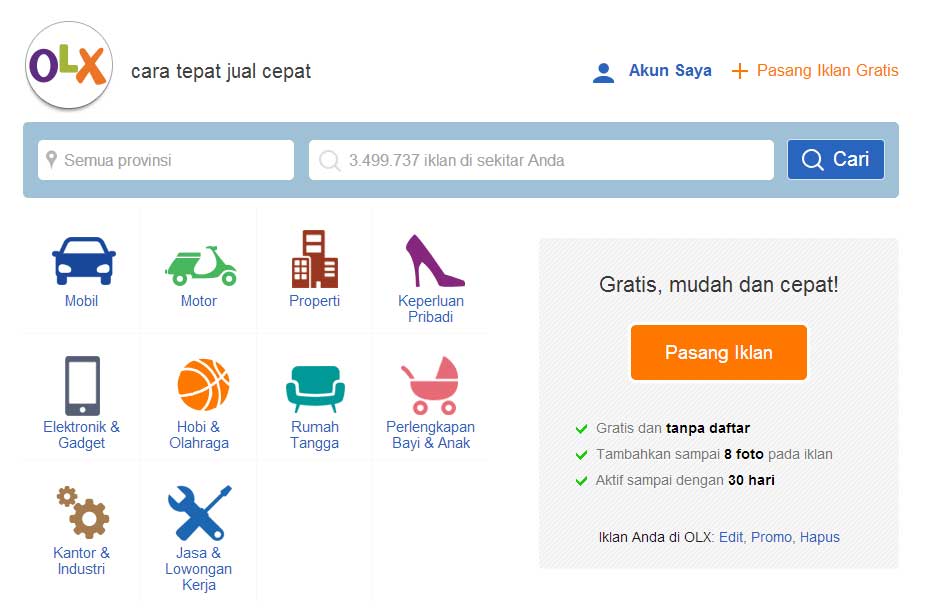 15 Marketplace Terbesar di Indonesia ~ BERBAGI ILMU