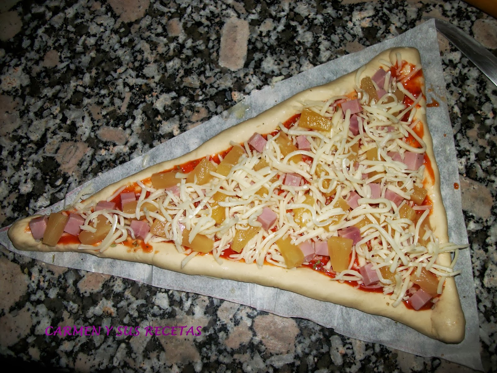Carmen y sus recetas: PIZZAS INDIVIDUALES