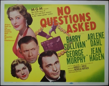NoirWorthWatching: NO QUESTIONS ASKED (1951)