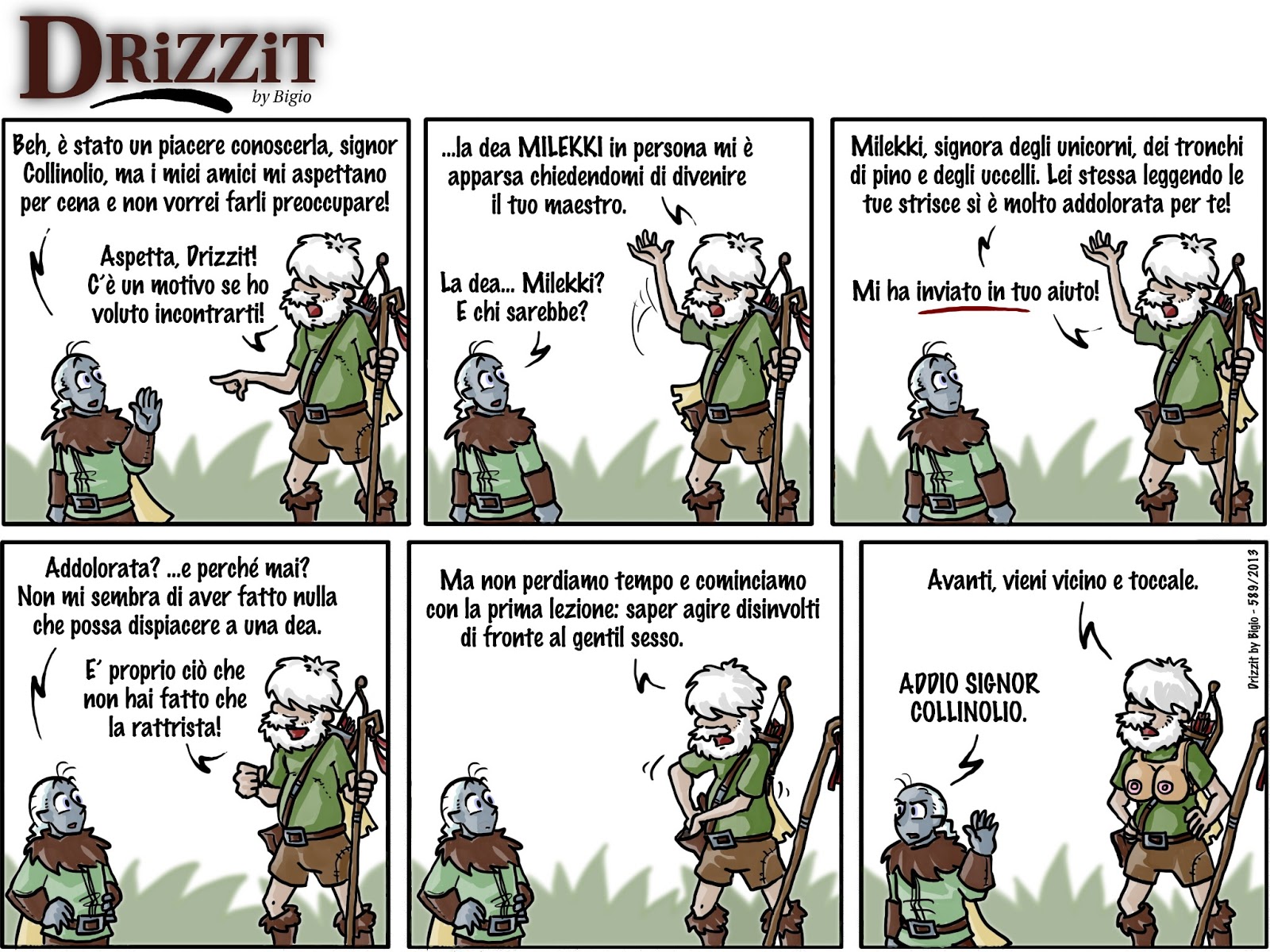 Cronache Paladine: Drizzit 584-590