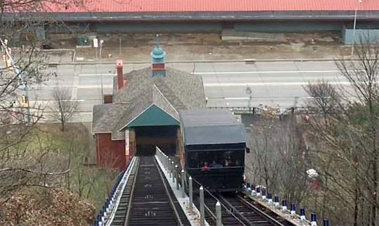 No Turn On Red: Pittsburgh - Duquesne and Monongahela Inclines