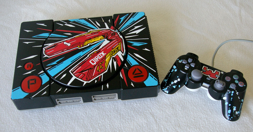 A friend had a custom PS1 made from melted Xbox cases. : r/gaming