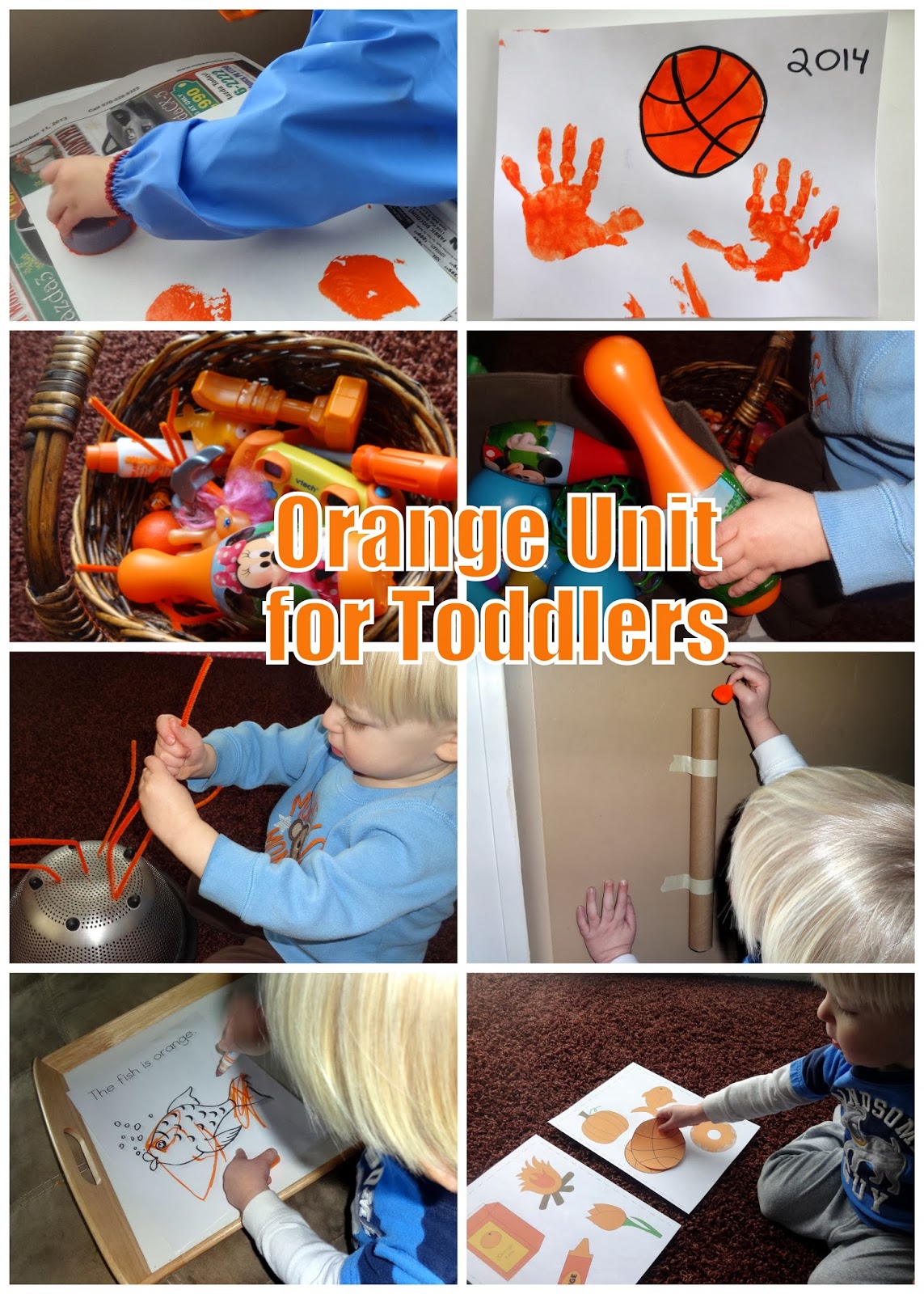 Mom's Tot School: Orange