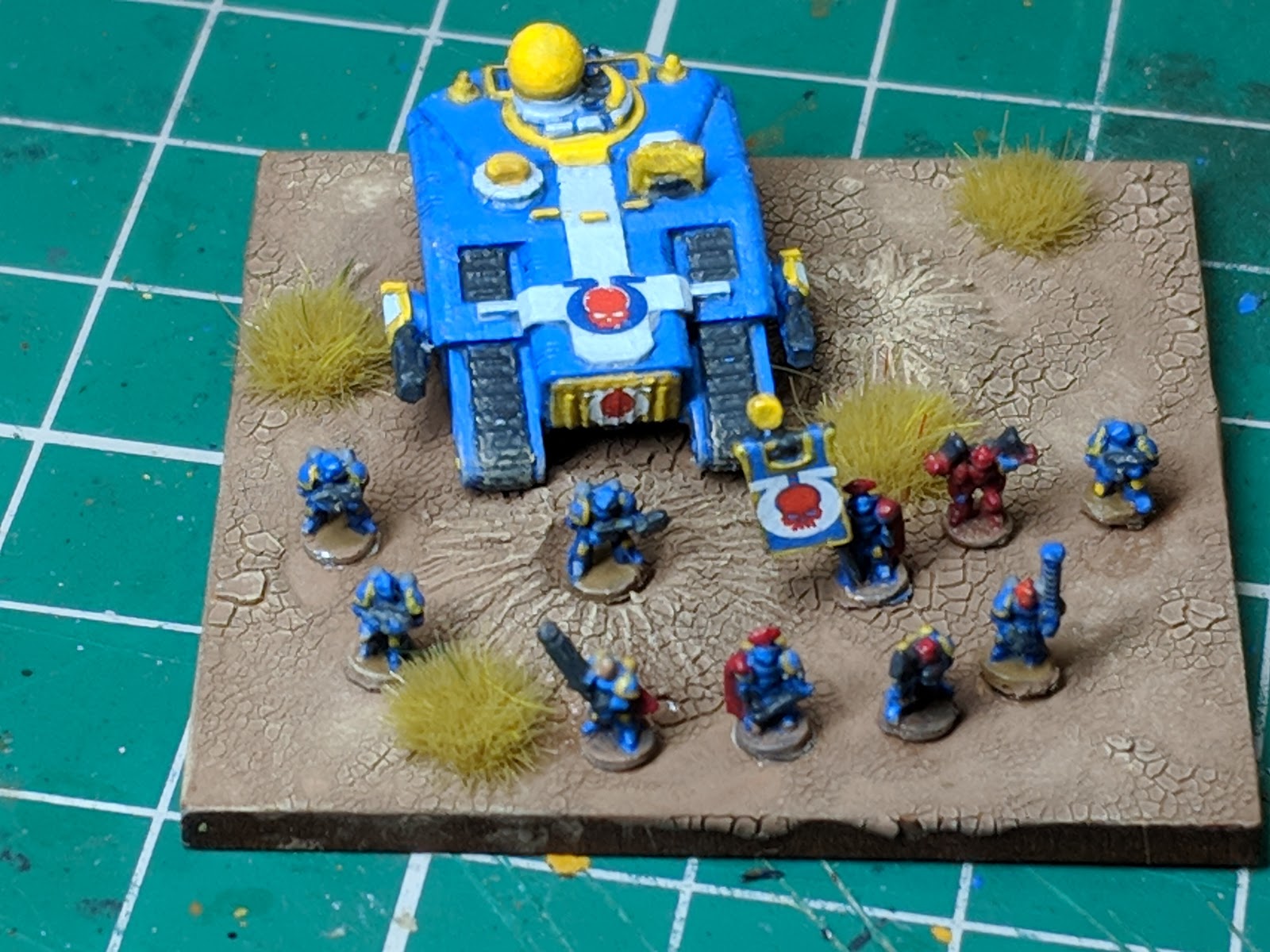 Mad Tin Hatter!: Finished!: Vanguard Miniatures 3mm Sci Fi