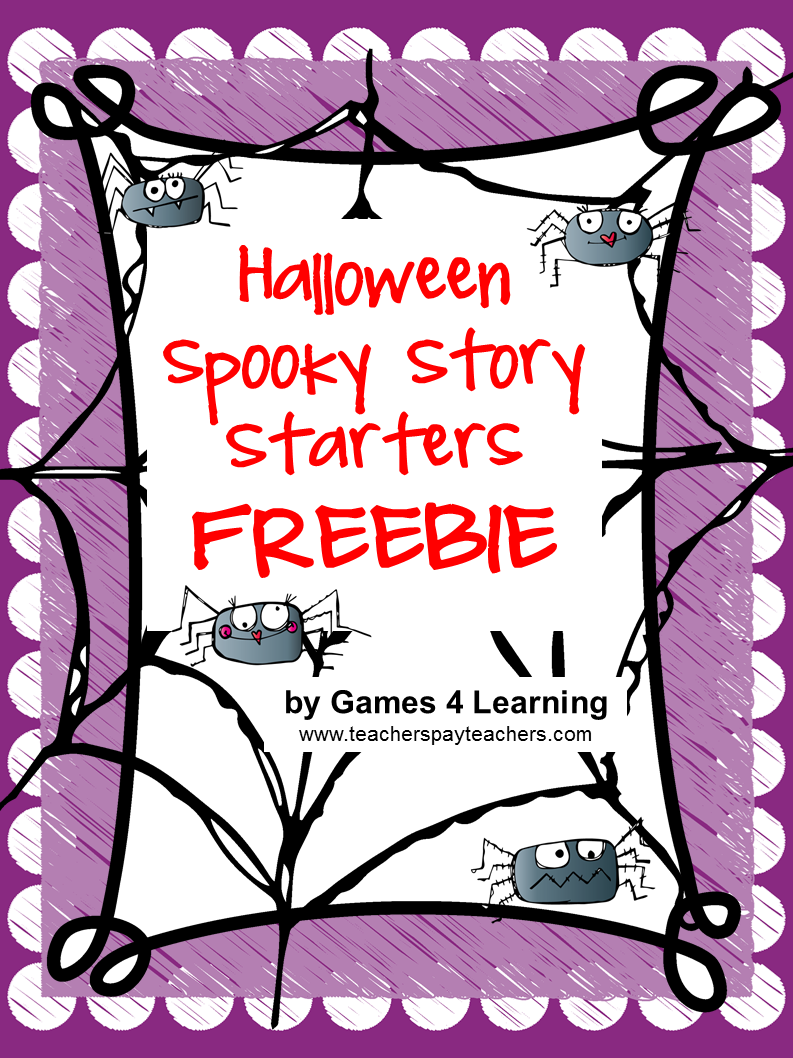 Fun Games 4 Learning: Halloween Literacy Freebies