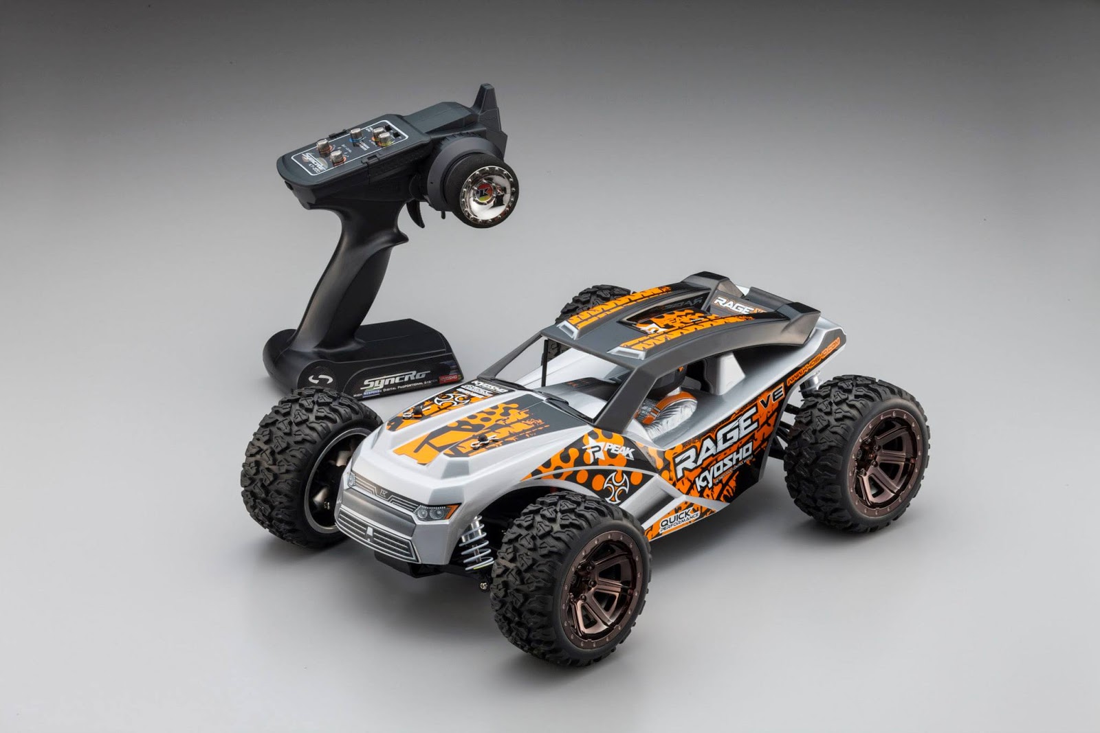 KYOSHOSAN: New Kyosho 1/10 EP 4WD Rage Pack