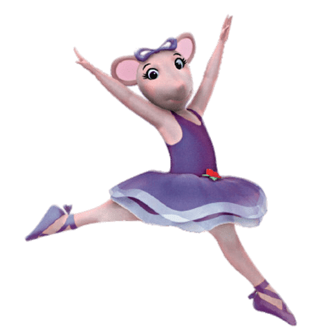 Cartoon Characters: Angelina Ballerina (PNG's)