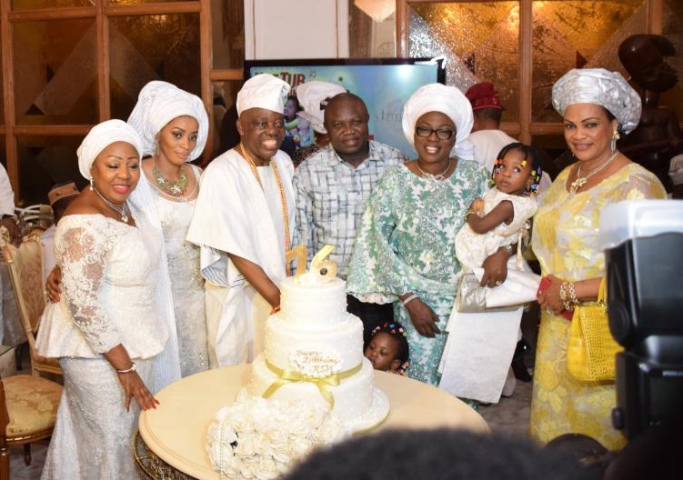 NATIONAL APPLAUSE: Okoya celebrates @ 76