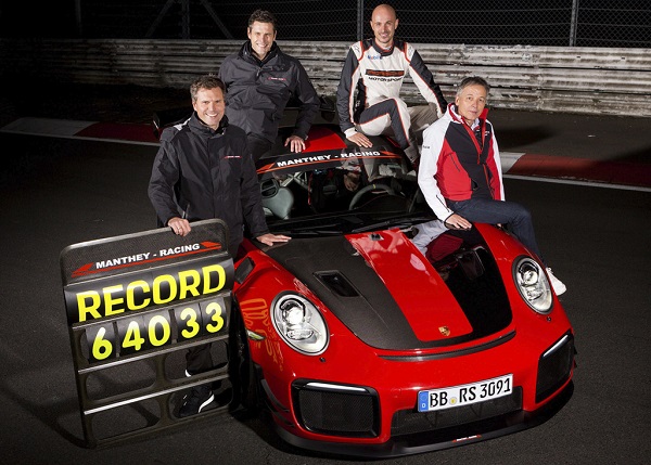 El Porsche 911 GT2 RS de Manthey Racing es el auto de calle más rápido ...