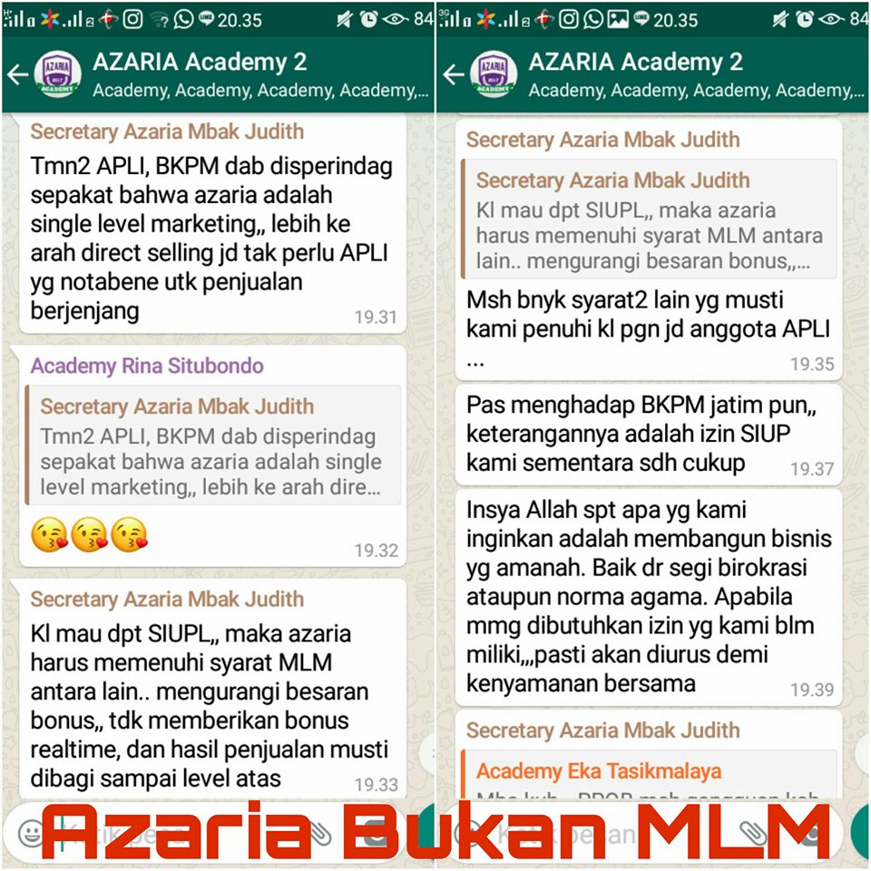 Bisnis Plan Azaria | Diva Azaria