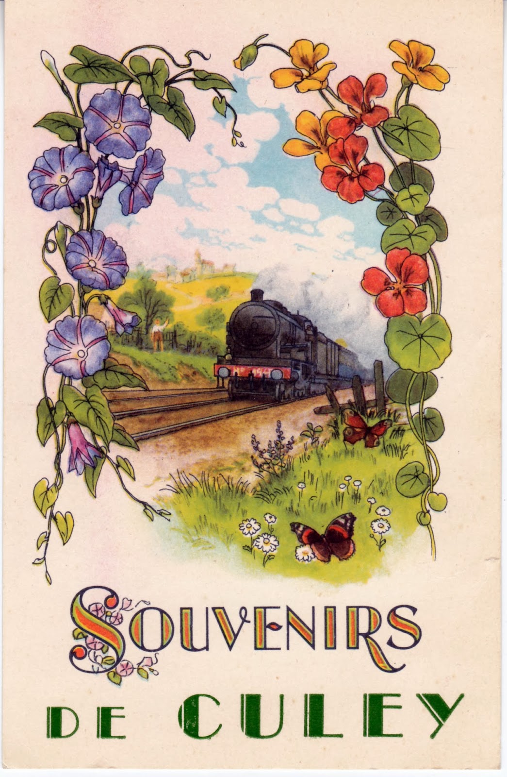 Imagerie du Chemin de Fer: Souvenirs de CULEY