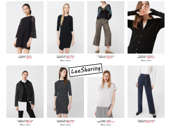 MANGO 服装大减价！折扣高达70%！最低RM29.90！ - Leesharing