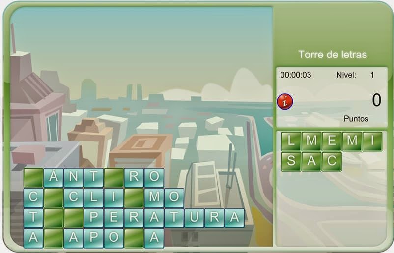 Torre de letras - CEIP José Calderón