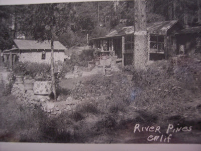 gold country girls: River Pines and Cosumnes River, Amador County Postcards