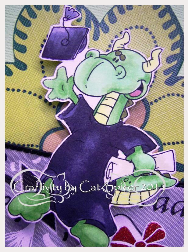 Cat's Craftivity Corner: Dragon Graduate