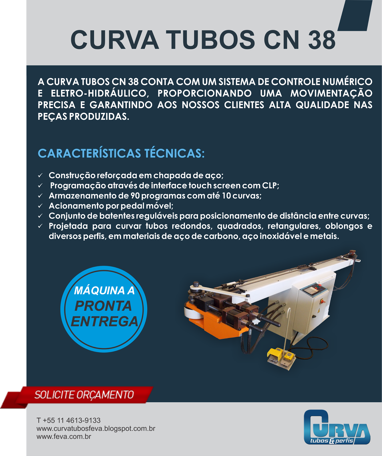 Curva Tubos e Perfis: Julho 2014