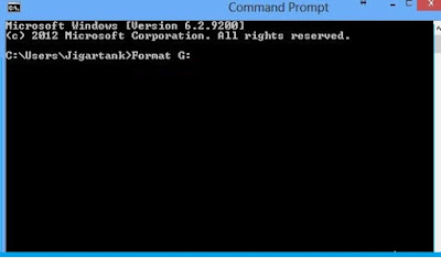 How to Format pendrive using cmd