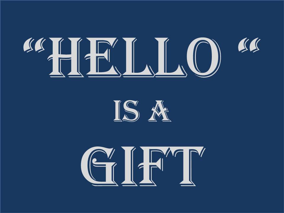 SOME ASSEMBLY REQUIRED: Being Friendly is Being Generous