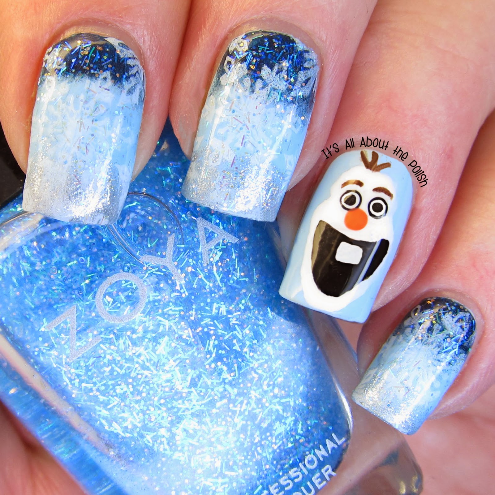 Its All About The Polish An Monday Theme Disney Olaf From Frozen
