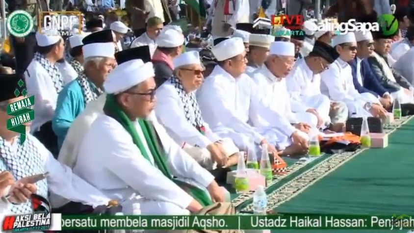 Bendera Rasulullah "Ar-Rayah" dan "Al-Liwa" Berkibar di Aksi Bela ...