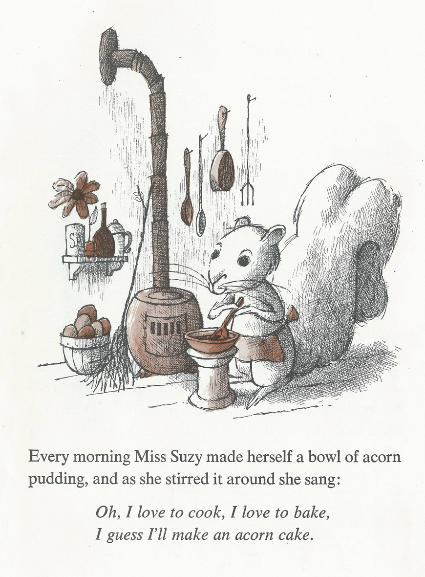 bricolage: Miss Suzy the squirrel