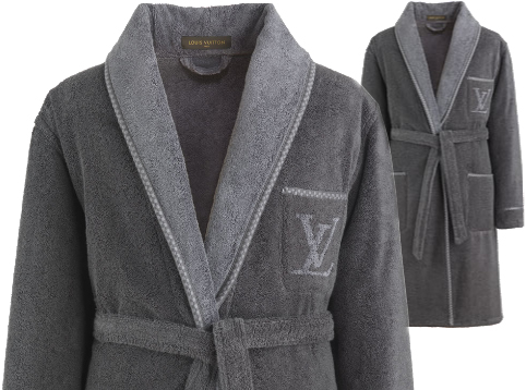 Vaya Lujo: Albornoz damier Louis Vuitton